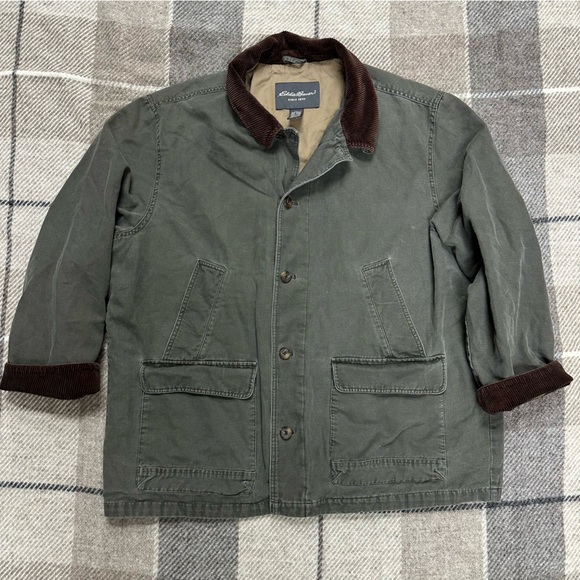 Eddie Bauer | Jackets & Coats | Vintage Eddie Bauer Chore Jacket Barn ...
